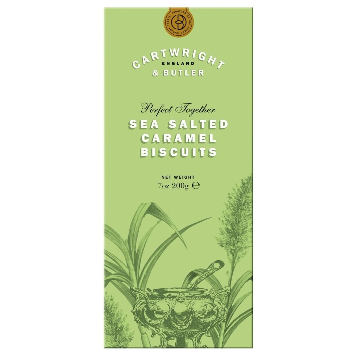 Salted Caramel Biscuits, Gebäck mit gesalzenem Karamell, 200 g, Cartw ...